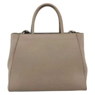 Fendi Sac &agrave; main vintage doccasion - Femme - Pre-owned - Beige - Taille: ONE Size