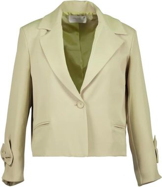 Am&eacute;lie & Am&eacute;lie Femme, Vestes, Jaune, Taille: 40 FR Lucia Blazer