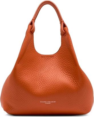 Gianni Chiarini Femme, Sacs, Rouge, Taille: ONE Size Sac &agrave; Main en Cuir avec Pochette Amovible