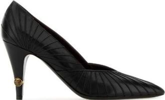 Versace Femme, Chaussures, Noir, Taille: 38 EU Chaussures Plates
