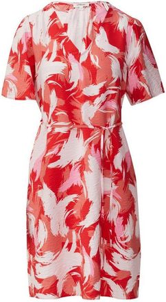 s.Oliver Minikleid Kleid Kurzes Kleid aus Viskosemix mit Puff&auml;rmeln