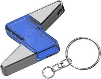 Generic Anti-statique - Boulon d&eacute;liminateur statique portable en forme de | Cuivre antistatique pour porte-cl&eacute;s Accessoires int&eacute;rieurs de voiture pour femmes,