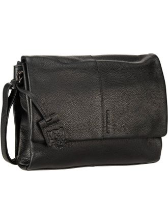 Burkely Damen Radiant Raeven Satchel Bag Handtasche, schwarz