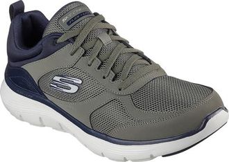 Skechers Flex Advantage 5.0 - Baskets Gano pour homme, Vert olive, 45 EU
