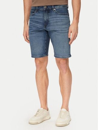 HUGO BOSS Jeansshorts Re.Maine 50559891 Blau Regular Fit
