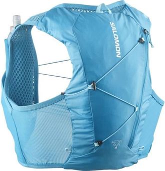 Salomon Rucksack ACTIVE SKIN 4 SET BLUE DANUBE/BLUE DANUB