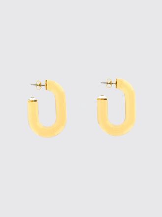 Paco Rabanne H&auml;ngeohrringe im Casual-Design aus goldfarbenem Messing