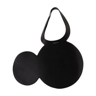 Coperni Womens Disney Shoulder Bag Black Calfskin