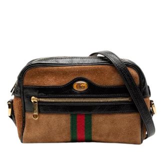 Gucci Sac bandouli&egrave;re Ophidia Pre-owned - Femme - Pre-owned - Brun - Taille: ONE Size