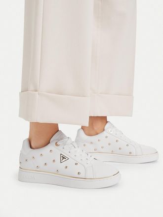 Guess Sneakers Guess FLPBON ELE12 Wei&szlig;