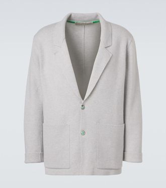 God's True Cashmere Blazer aus Kaschmir mit Amethyst