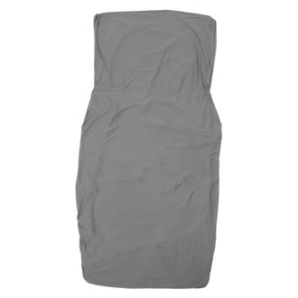 Valiclud Stretch Chaiselongue Sofabezug Aus Elastischem Stoff Armloser Einzelsofabezug F&uuml;r Wohnzimmer Und Schlafzimmer Grauer M&ouml;belschutz F&uuml;r Chaiselongues Und