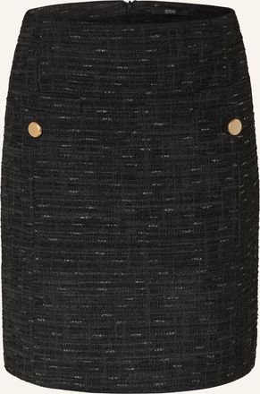 SLY 010 Sly 010 Tweed-Rock Larissa Mit Glitzergarn schwarz