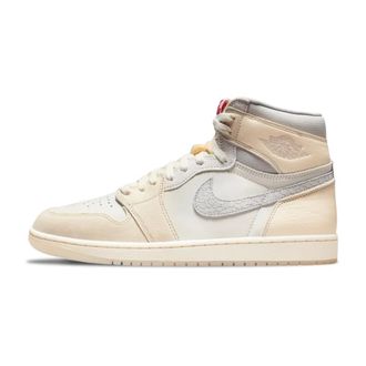 Nike Jordan Homme, Sport, Beige, Taille: 42 1/2 EU Air Jordan 1 High Retro OG Metallic Gold