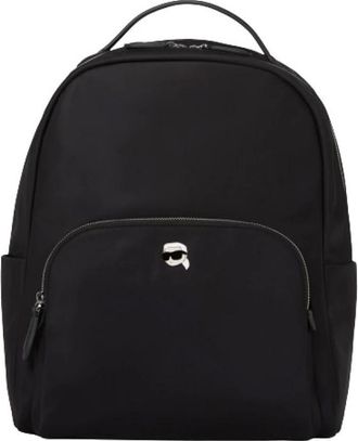 Karl Lagerfeld Homme, Sacs, Noir, Taille: ONE Size Ikon Backpack