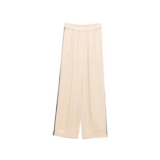 Forte_Forte My Pants Wide-Leg Satin-Hose - - Trousers - Damen - Beige - M