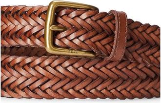 Polo Ralph Lauren Ceinture en cuir tress&eacute;