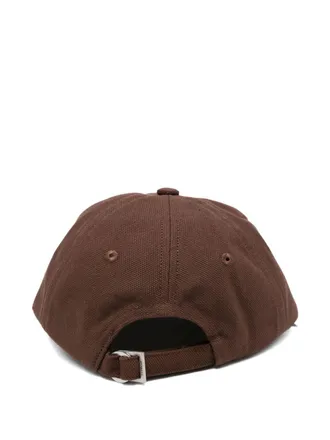 Jacquemus Logo-Embroidered Baseball Cap - Brown