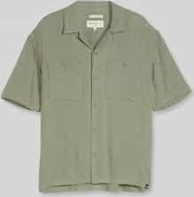 Tom Tailor Denim Loose Fit Freizeithemd aus Leinen-Viskose-Mix