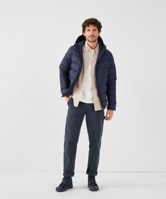 Jott Doudoune droite &agrave; capuche Marine John - Taille S