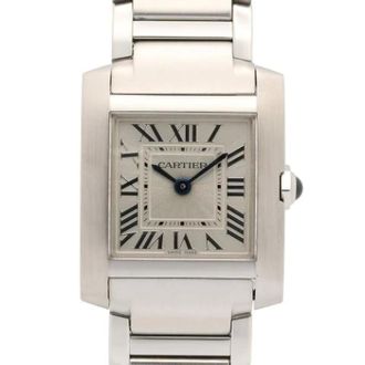 Cartier Montre vintage doccasion - Femme - Pre-owned - Gris - Taille: ONE Size