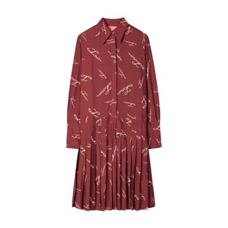 Paul Smith Abito Camicia Love Seta Mix - - Dresses - Damen - Rot - S