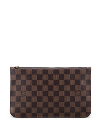Louis Vuitton Neverfull Pochette Damier Large pouch - Marron