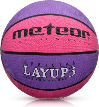 Meteor Layup Kinder Mini Basketball - Ideal f&uuml;r die Jugend, perfekt f&uuml;r Kinderh&auml;nde von 4-8 Jahren, weicher Ball mit griffiger Oberfl&auml;che