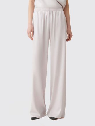 Fabiana Filippi Palazzo-Hose mit hohem Bund, weitem Bein und elastischem Bund