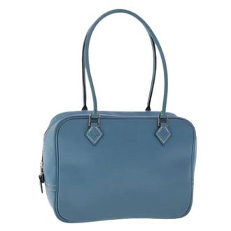Herm&egrave;s Pre-owned Vintage Handtasche - - Pre-owned - Damen - Blau - ONE SIZE