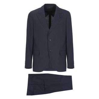 Lardini Einreiher-Anzug - - Suits - Herren - Blau - 2XL