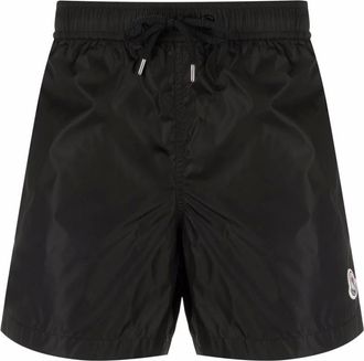 Moncler Homme, Maillots de bain, Noir, Taille: XL Sea Clothing