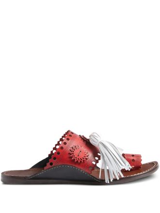 La DoubleJ Claquettes Sandy - Rouge