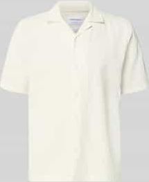 Lindbergh Relaxed Fit Freizeithemd aus Leinen-Baumwoll-Mix