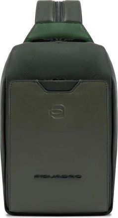 Piquadro Homme, Sacs, Vert, Taille: ONE Size Sac Bandouli&egrave;re Convertible