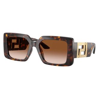 Versace unisex, Accessoires, Brun, Taille: 55 MM Square Lunettes de soleil