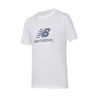 New Balance Sport Essentials Logo T-Shirt pour Homme White XL
