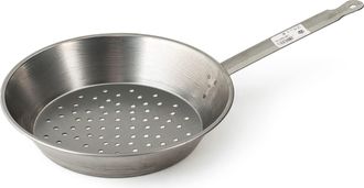 hOme Bratpfanne Castagne aus Eisen, 30 cm, Griff aus Eisen, 4634630