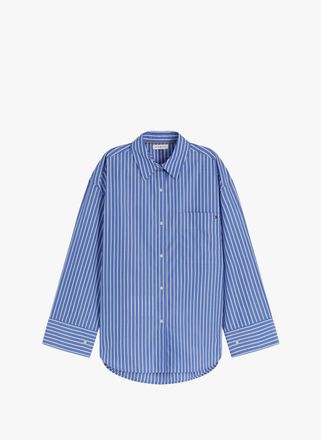Tommy Hilfiger Chemise ray&eacute;e &agrave; ourlet arrondi en coton