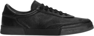 Dolce & Gabbana Schwarze Sneakers f&uuml;r M&auml;nner - - Shoes - Herren - Schwarzk - 42 1/2 EU