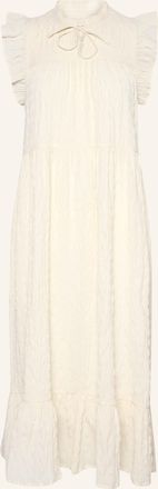 Part Two Kleid Gimalinapw Mit R&uuml;schen weiss