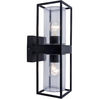 Lutec Flair 5288804012 Außenwandleuchte led E27 80 w Schwarz (matt)