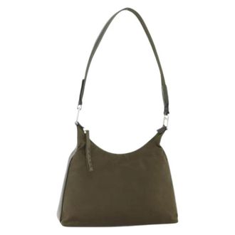 Prada Pre-owned Vintage Nylon Schultertasche - - Pre-owned - Damen - Gr&uuml;n - ONE SIZE