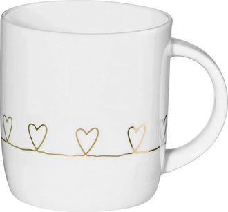 ASA Selection Henkelbecher Hearts Linia L 8,7 cm B 8,7 cm H 9,4 cm