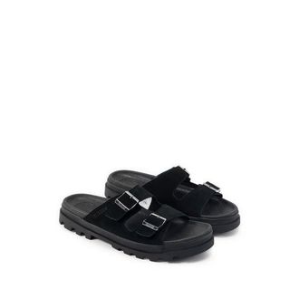 Palladium Sandales plates Dunelite Riviera en su&egrave;de