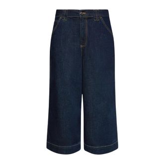 Elena Miro Cropped Jeans - - Jeans - Damen - Blau - S