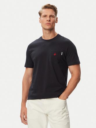 Beverly Hills Polo Club T-Shirt P-SS26M-TS414000 Dunkelblau Regular Fit
