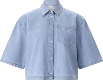 AG - Adriano Goldschmied Femme, Blouses et Chemises, Bleu, Taille: 42 FR Kodiak Shirt