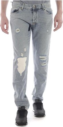 Daniele Alessandrini Homme, Jeans, Bleu, Taille: W30 Jeans Slim-fit