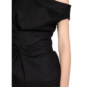Topshop Top pliss&eacute; sans manches en lin m&eacute;lang&eacute;